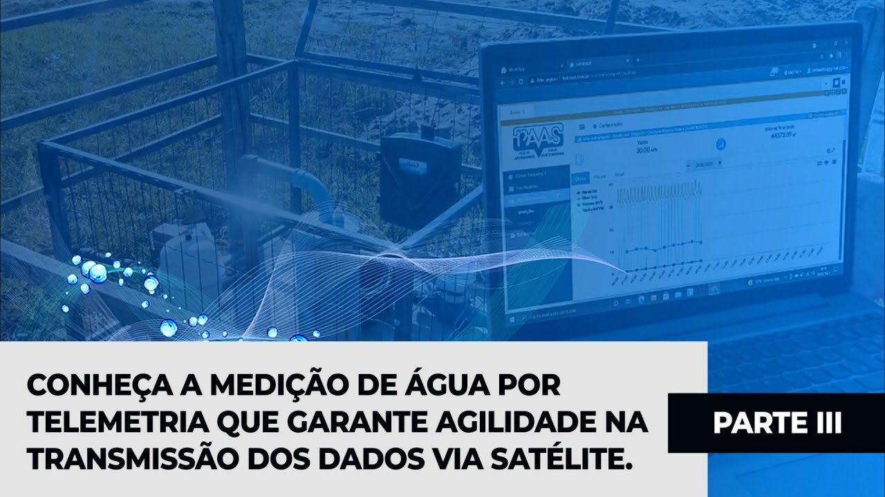 MEDIÇÃO de ÁGUA por TELEMETRIA que garante agilidade na transmissão dos ...