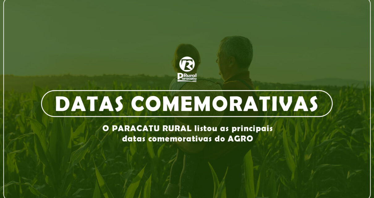 Principais datas comemorativas do AGRO - Paracatu Rural