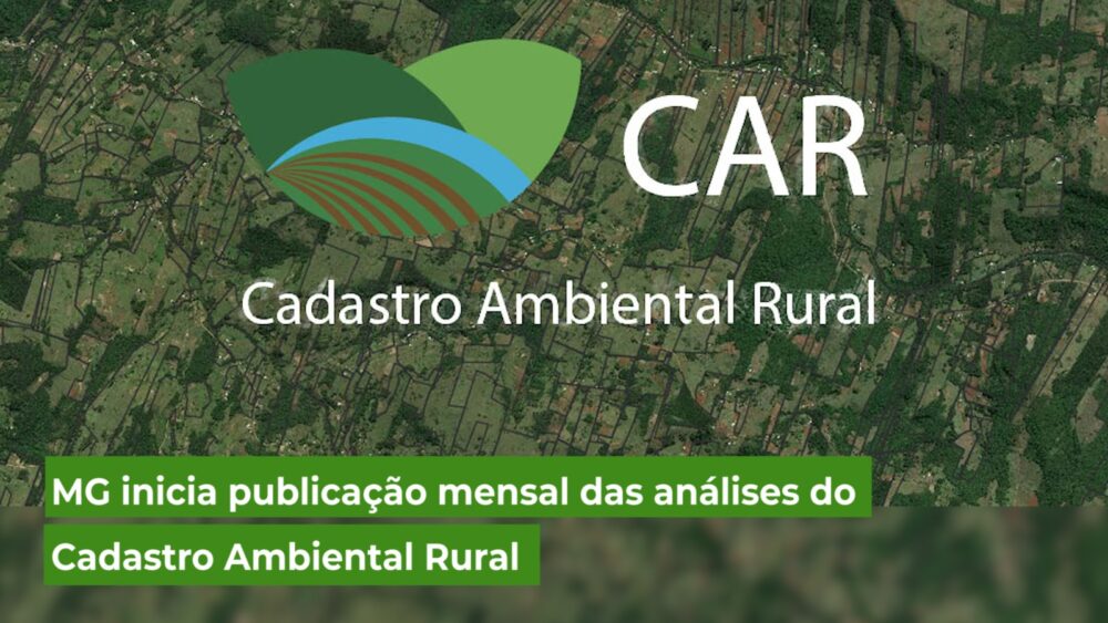 MG inicia publicação mensal das análises do Cadastro Ambiental Rural ...