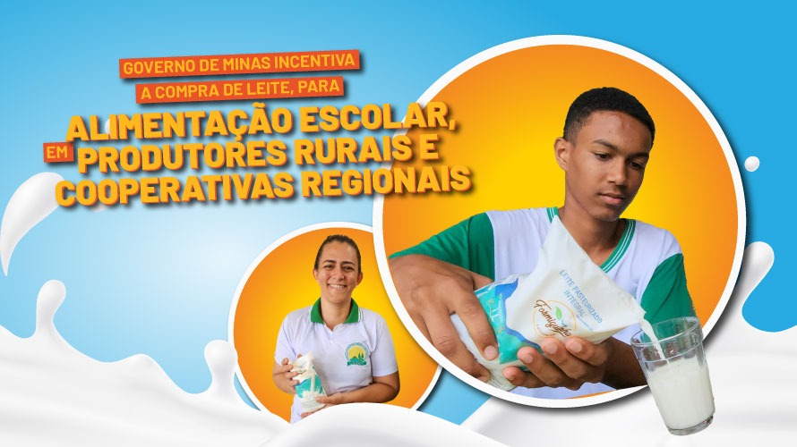 Leite para merenda escolar, adquirido de cooperativas, é proposto pelo ...
