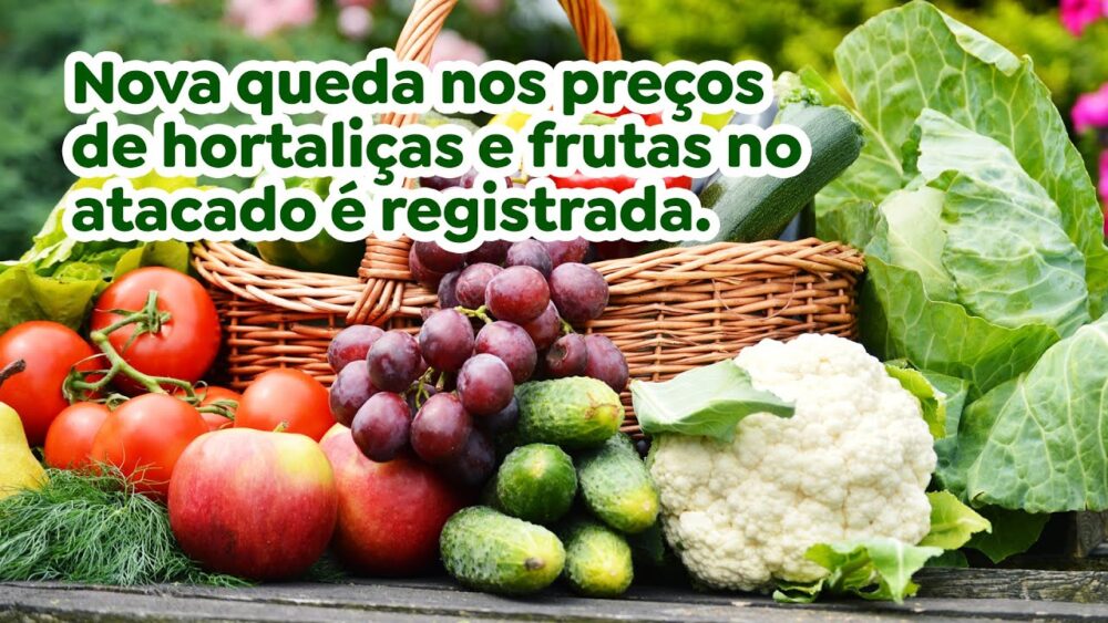 Nova queda nos preços de hortaliças e frutas no atacado é registrada ...