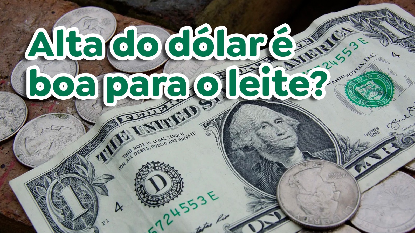 Alta do dólar é boa para o leite? - Paracatu Rural